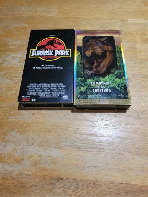 Jurassic Park Vhs The Lost World Vhs With Hologram £869 Picclick Uk