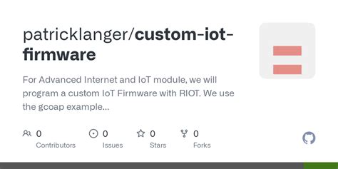 Github Patricklangercustom Iot Firmware For Advanced Internet And Github Patricklangercustom Iot Firmware For Advanced Internet And