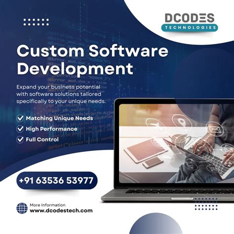 Dcodes Technologies On Linkedin Customsoftwaredevelopment