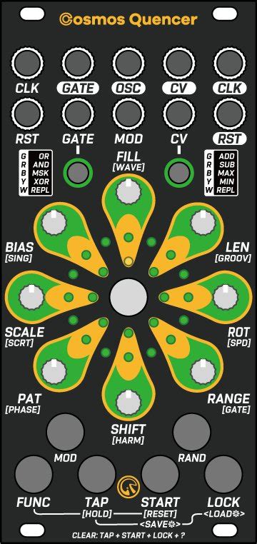 Centrevillage Cosmos Quencer Eurorack Module On Modulargrid