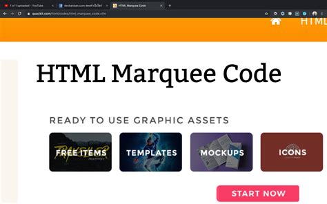 Html Marquee Code Html Marquee Code Link 🔥🔥 คอร์สออนไลน์ สอน