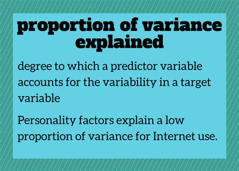 Proportion Of Variance Explained Keyterms BigFive Explained Psychology Proportion