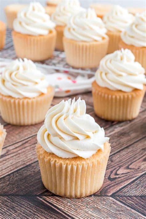White Cupcake Recipe Shugary Sweets