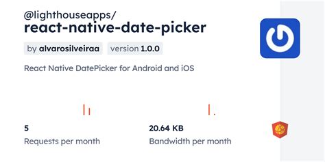 Lighthouseappsreact Native Date Picker Cdn By Jsdelivr A Cdn For