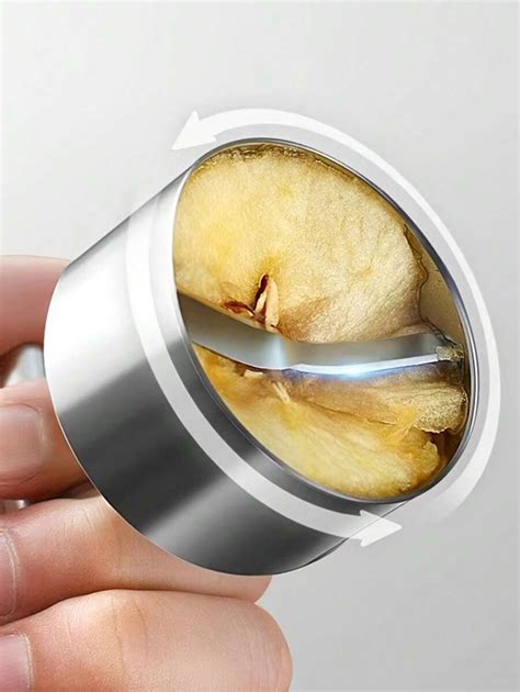 1pc Stainless Steel Fruit Core Remover Multifunctional Apple And Pear Corer Easy Grip Handle