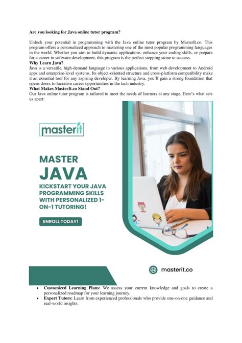 ppt are you looking for java online tutor program powerpoint