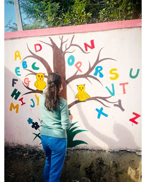 mansi namdev on linkedin day4 wallmakeover coloufulbeginnings