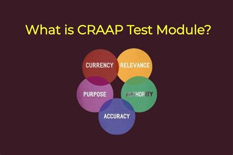 The Craap Test What Is The CRAAP Test Module