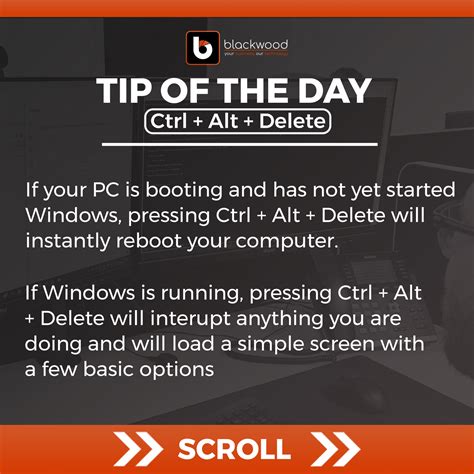 What Is Ctrl Alt Delete A Handy Shortcut In Windows Blackwood IT
