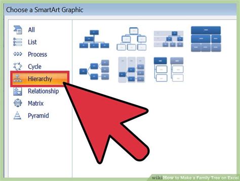 Make Family Tree In Excel Family Tree