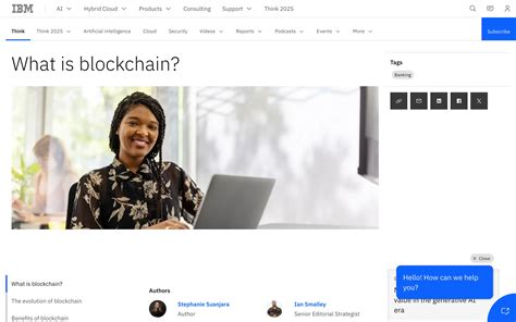 Ibm What Is Blockchain Fountn