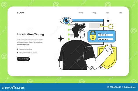 Security Testing Software Development Process Methodology Cartoon Vector