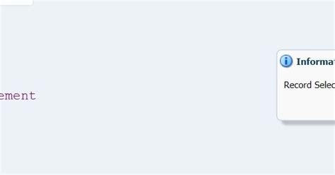 Display Message Information On ADF Page