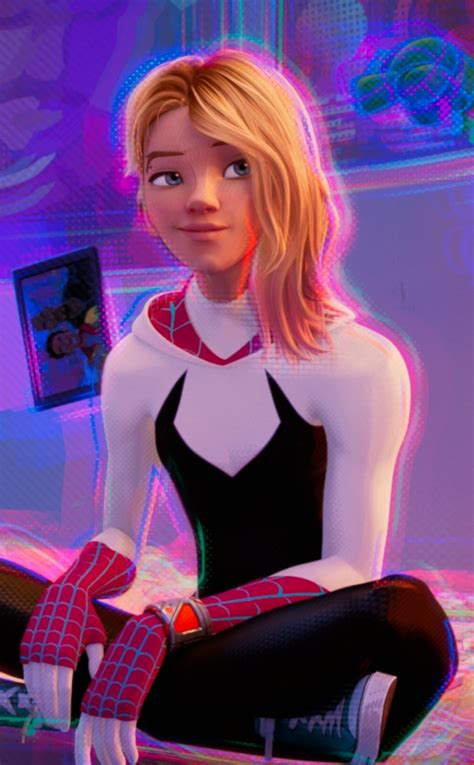950x1534 Gwen Stacy In Spider Man Across The Spider Verse 950x1534 Resolution Wallpaper Hd