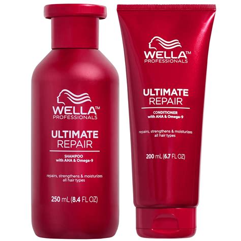 Wella Ultimate Repair Bundle Shampoo And Conditioner Lookfantastic Hk