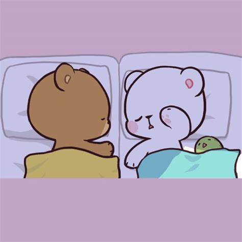 Cute Bed Cuddle 