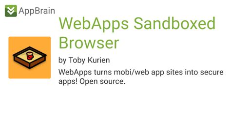 Webapps Sandboxed Browser For Android Free App Download