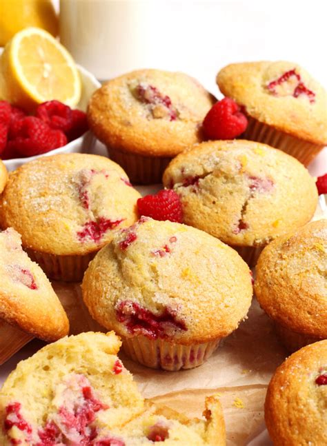 Lemon Raspberry Muffins Scientifically Sweet