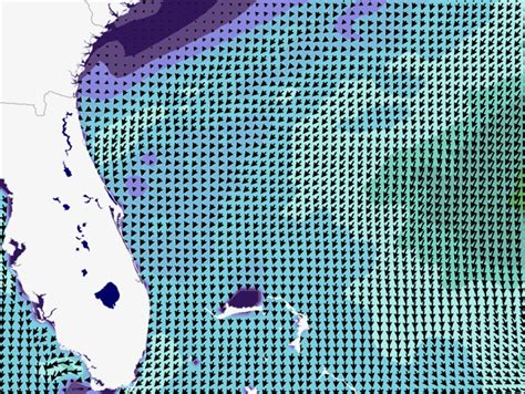 Florida Wind Forecast And Atlantic Wave Model