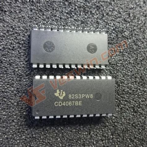 Cd4067be Ti Analog Switches Veswin Electronics