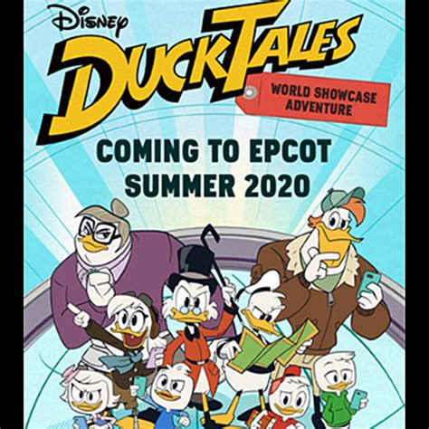 Ducktales World Showcase Adventure Theme Park Anthropologist
