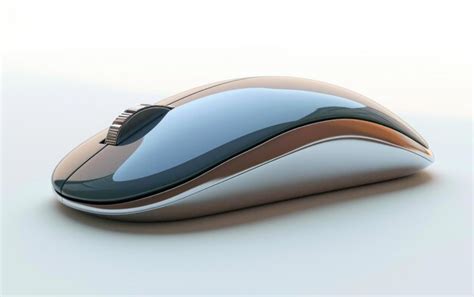 Premium Ai Image Wireless Mouse For Comfortable Computing On White