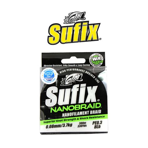 Sufix Nanobraid Pink Carretel X 300 Metros Gonzalo Galan