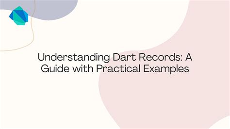 Understanding Dart Records A Guide With Practical Examples By Bedirhan Saglam Medium