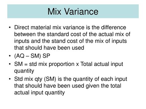 ppt standard costing and variance analysis powerpoint presentation