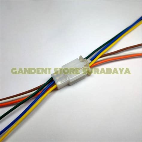 6 Pin Male Female Cable Terminal Skun Socket Connector With Cable Shopee Philippines