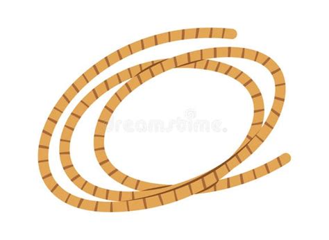Twisted Lasso Cord Cowboy Weapon Stock Vector Illustration Of Element