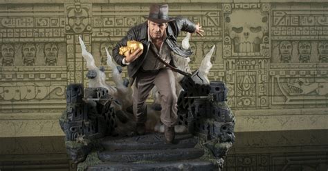 Relive Iconic Indiana Jones Moments With Diamond Select Pvc Statues