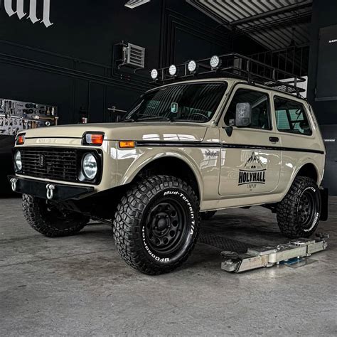 Niva Lada Ofroad Off Lada 4x4 Mini Motorhome Brings Russian Grade