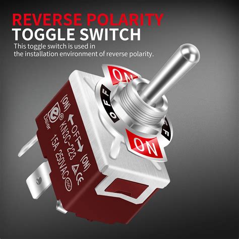 Waterproof Reverse Polarity Toggle Switch 12v 30a Dc Motor 48 Off