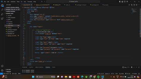 Susmitha Tavva On Linkedin Bharatintern Registrationform Html Css
