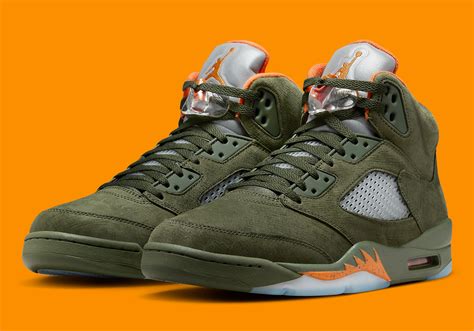 Air Jordan 5 Olive 2024 Release Info Dd0587 308