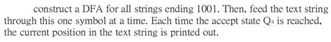 Solved Construct A Dfa For All Strings Ending 1001 Then
