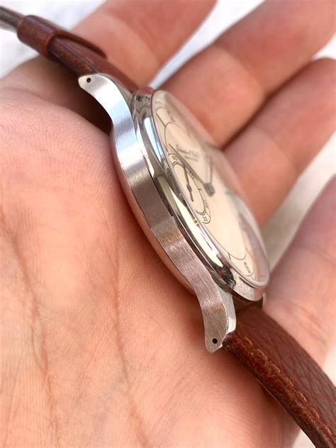 Iwc Vintage Pocket Watch Conversion Marriage Sector Dial Restored