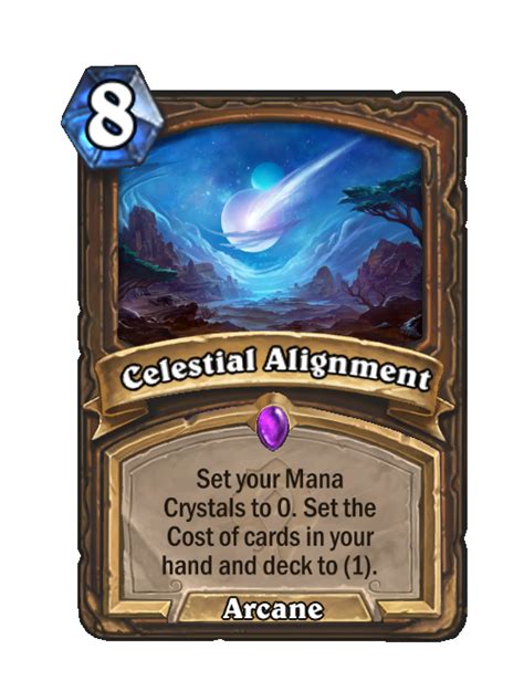 Celestial Alignment New Hearthstone Wiki