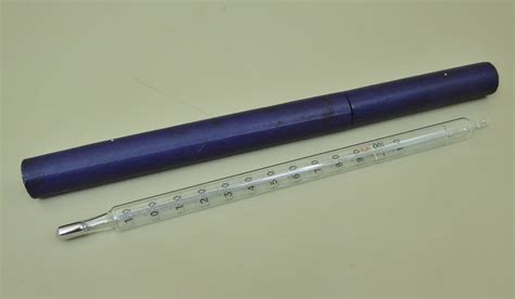 Mercury Thermometer 10 To 110c Physics Museum The University Of