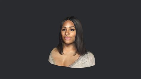 3d File Serena Williams Bustheadface Ready For 3d Printing 👤・model To