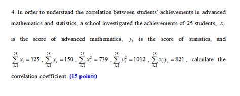 Solved In Order To Understand The Correlation Between Chegg
