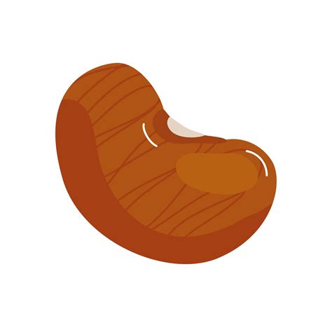 Bean Seed Organic Isolated Icon 2704718 Vector Art At Vecteezy