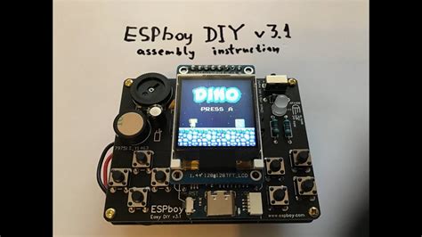 Espboy Easy Diy Assembly Instruction Youtube