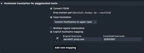 Hostname Translaton With Same Name But Different Domain Troubleshooting Checkmk Community