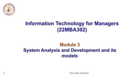 Structured Analysis And Structured Design Pptx