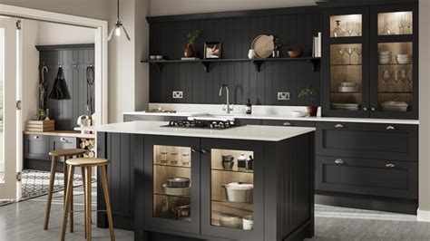 Chilcomb Charcoal Kitchen Fitted Kitchens Howdens