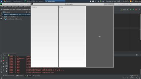 Python Kivy Second Screen Is Loading Blank Stack Overflow