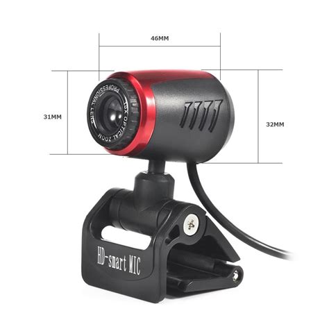 HD USB Webcam Built In Microphone Web Camera For W Grandado