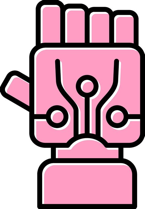 Bionic Hand Vector Icon 31658924 Vector Art At Vecteezy